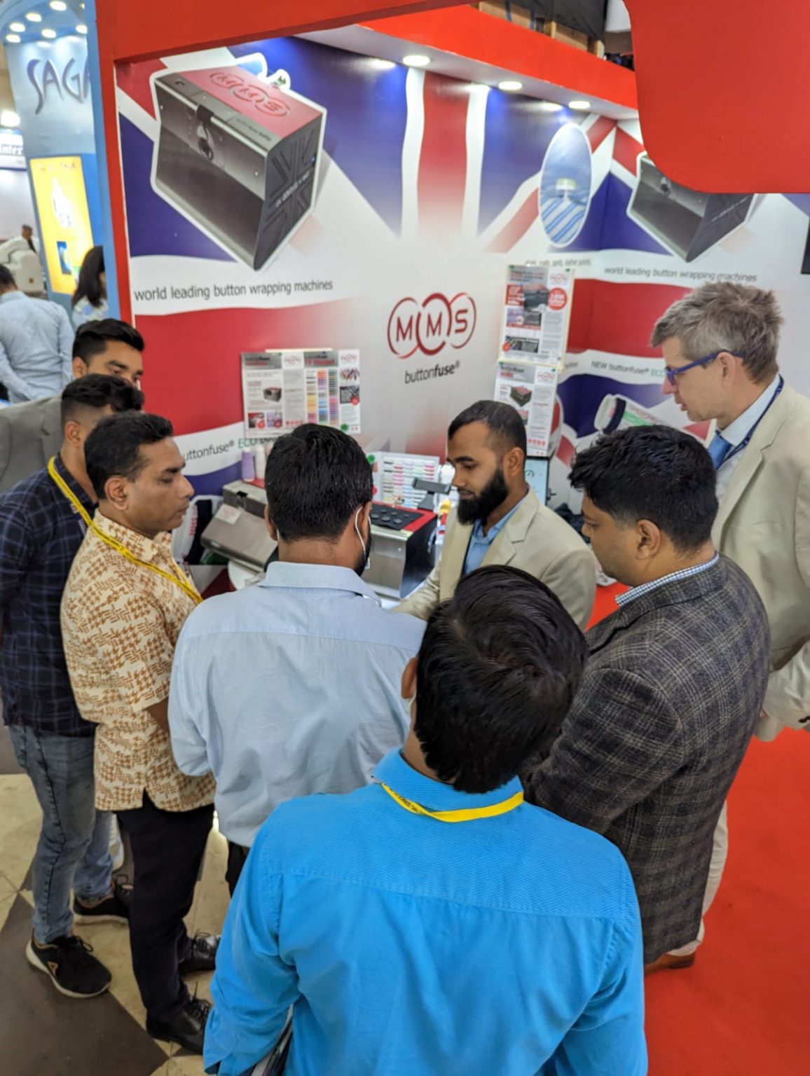 Showcasing the latest buttonfuse® technology at DTG Bangladesh 2023 ...